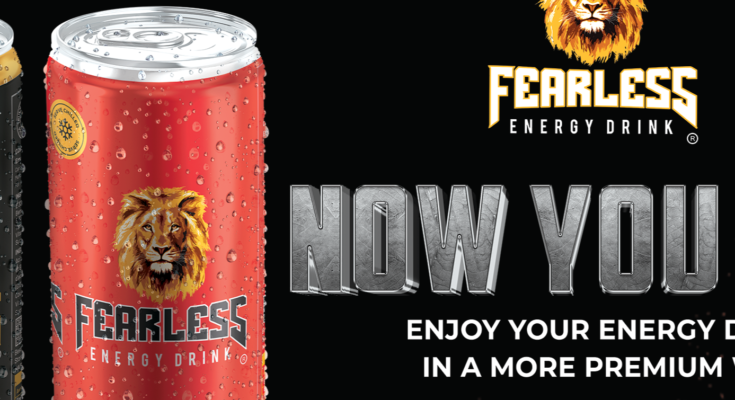 Fearless Energy Drink launches 50cl can | Charles Okogene News