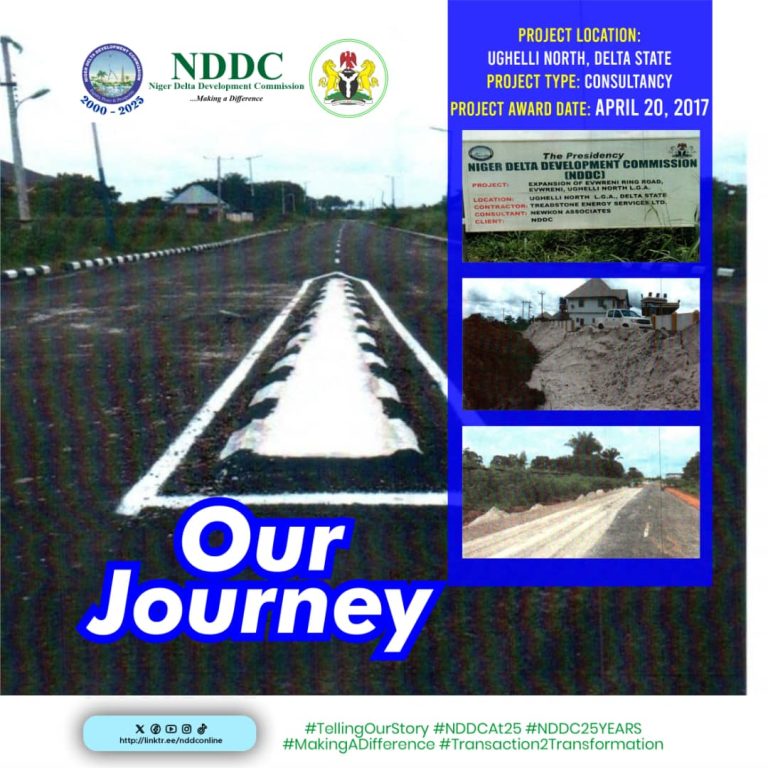 NDDC at 25: We expanded Evuwreni Ring Road, installed solar-powered ...